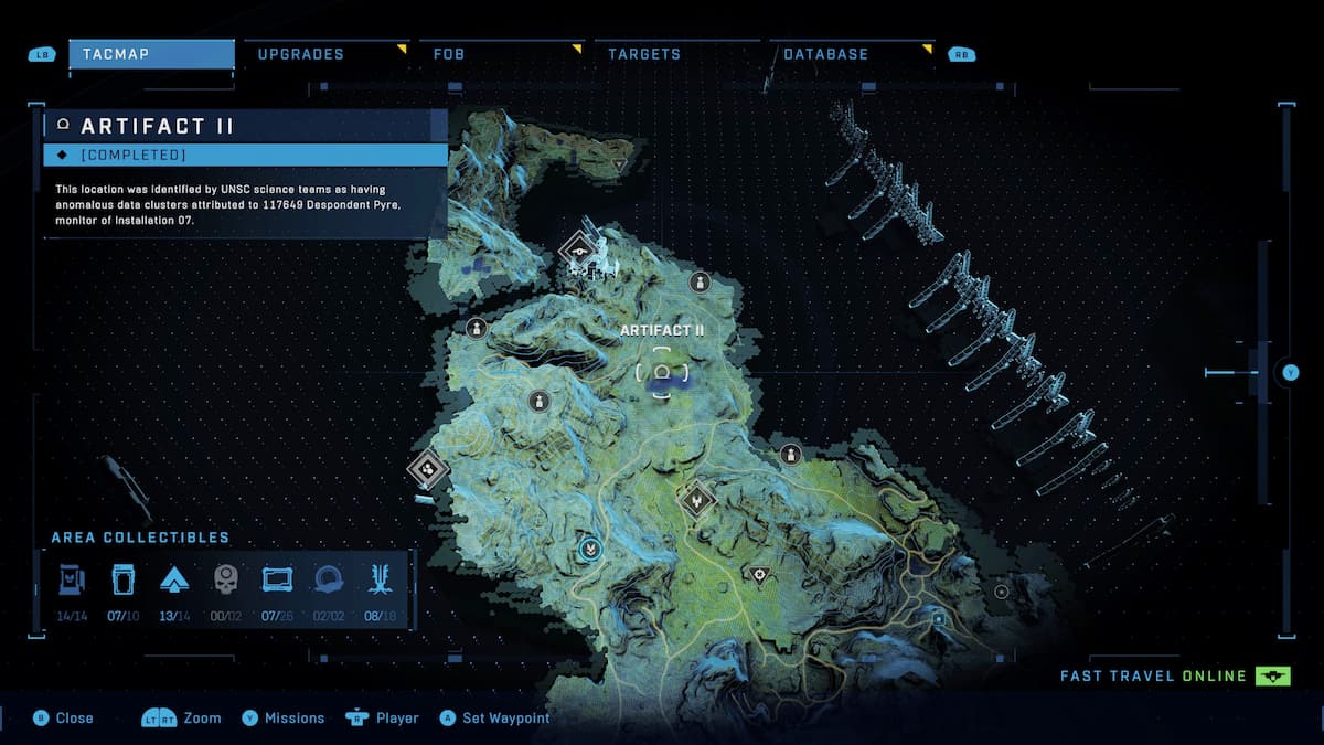 All Forerunner artifact locations in Halo Infinite - Gamepur