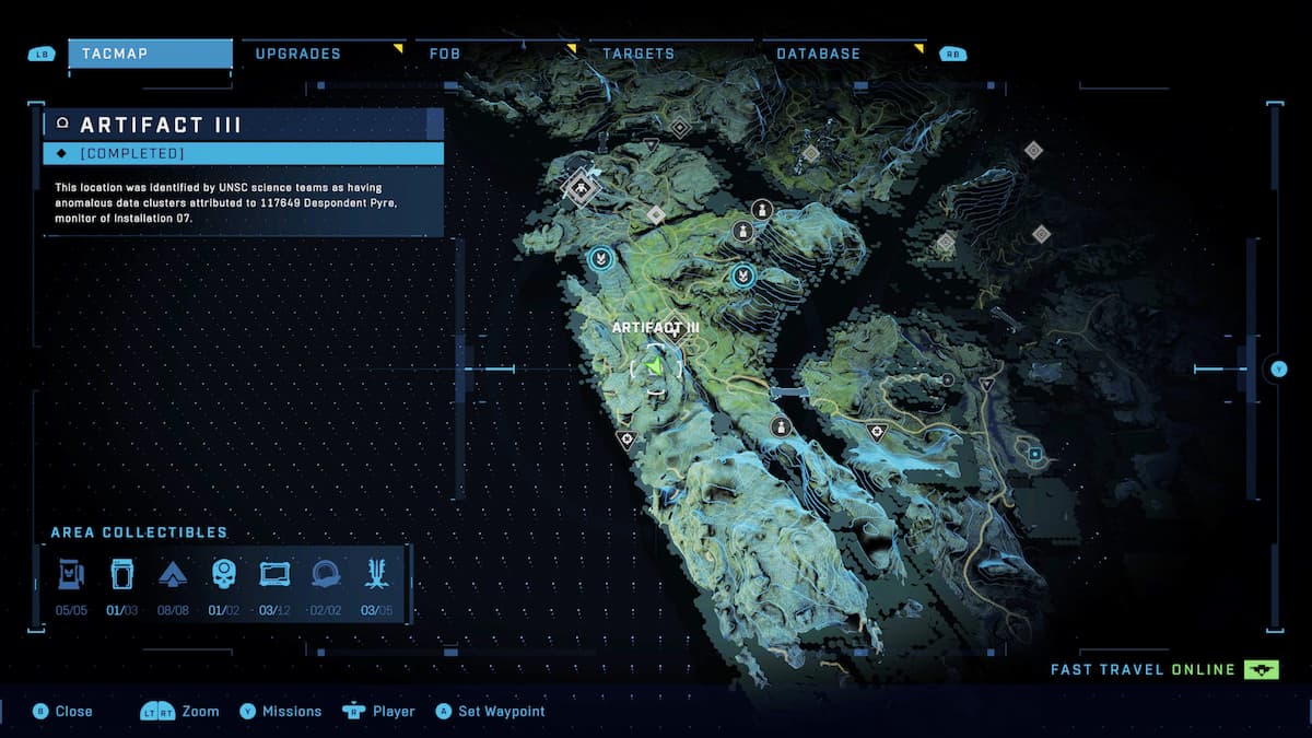 All Forerunner artifact locations in Halo Infinite - Gamepur