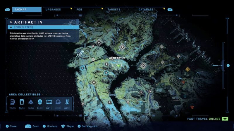 All Forerunner artifact locations in Halo Infinite - Gamepur