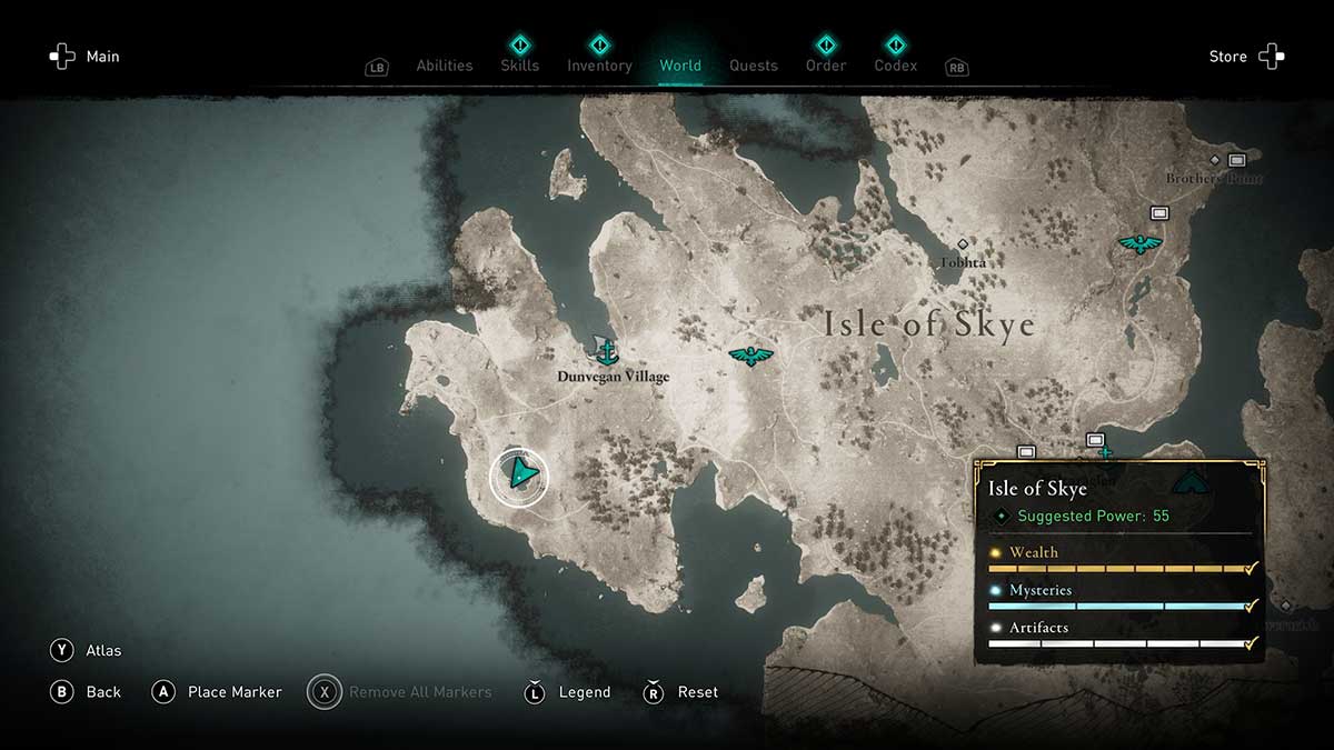 How to complete the Isle of Skye Treasure Hoard map in Assassin’s Creed ...