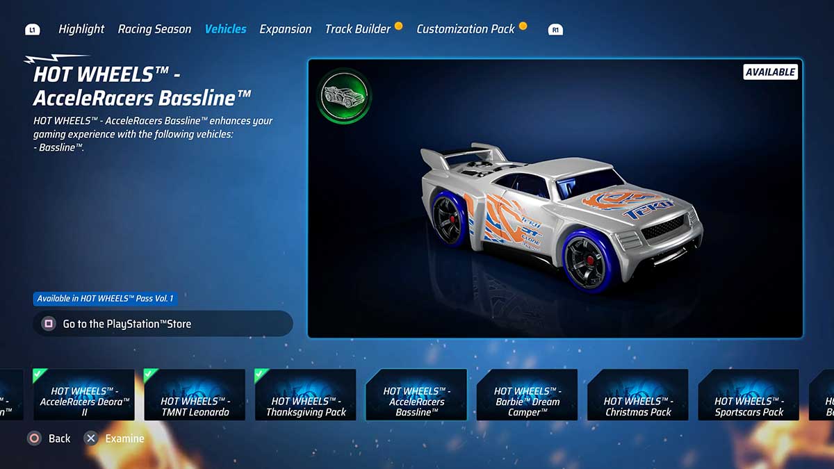 How to get the AcceleRacers Bassline in Hot Wheels Unleashed - Gamepur
