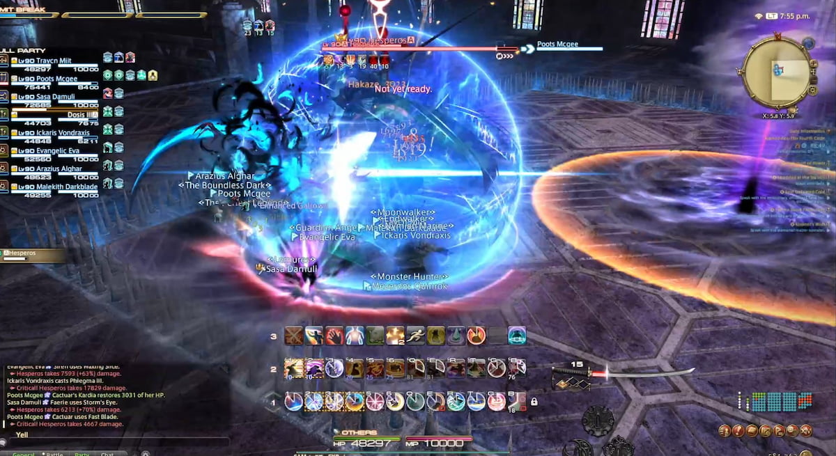 How to beat Hesperos in Asphodelos: The Four Circle in Final Fantasy ...