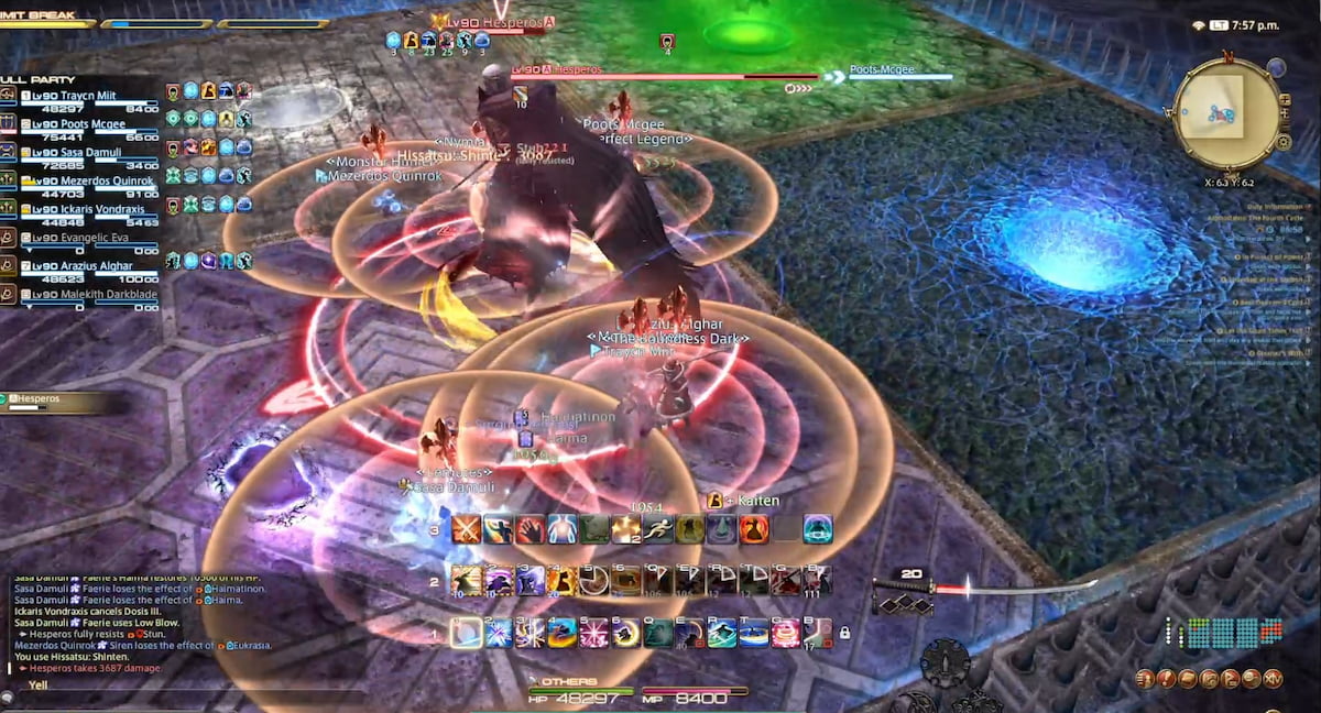 How to beat Hesperos in Asphodelos: The Four Circle in Final Fantasy ...