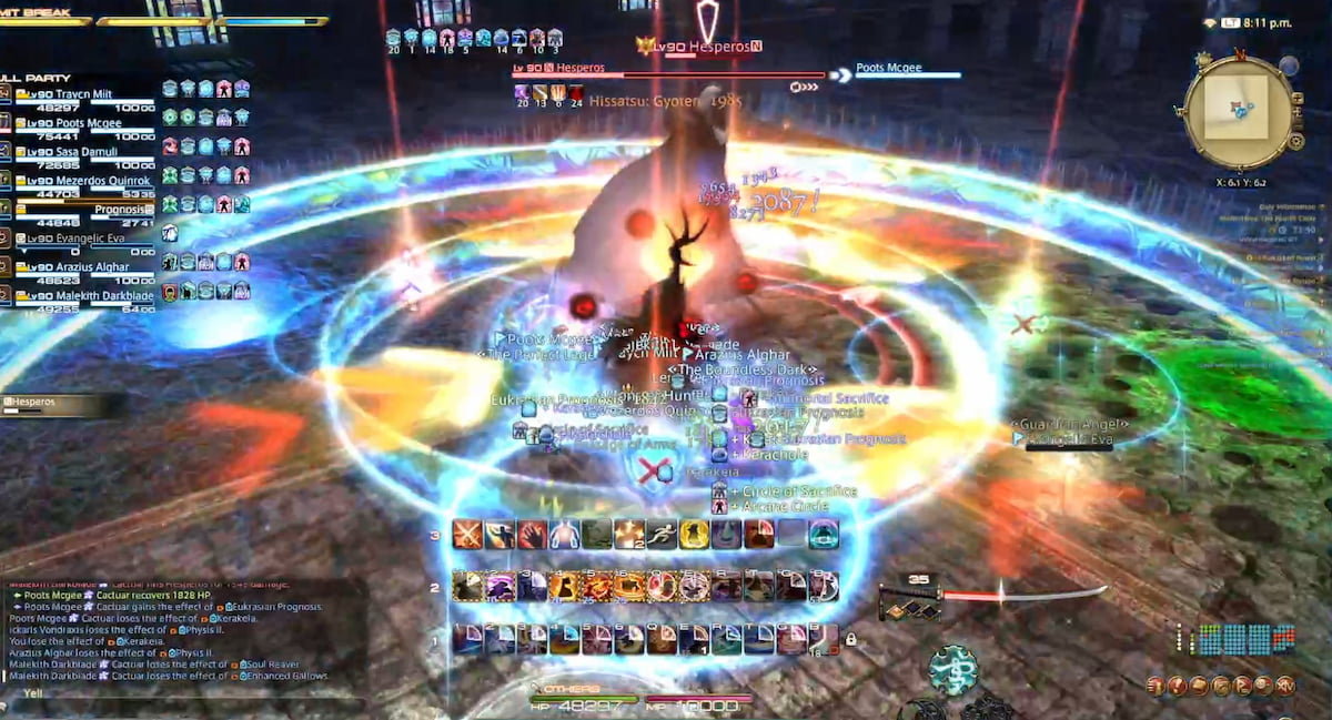 How to beat Hesperos in Asphodelos: The Four Circle in Final Fantasy ...