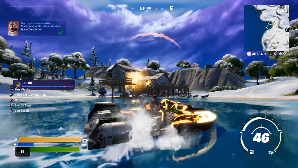 All Motorboat locations in Fortnite Chapter 3 Season 1 - Gamepur