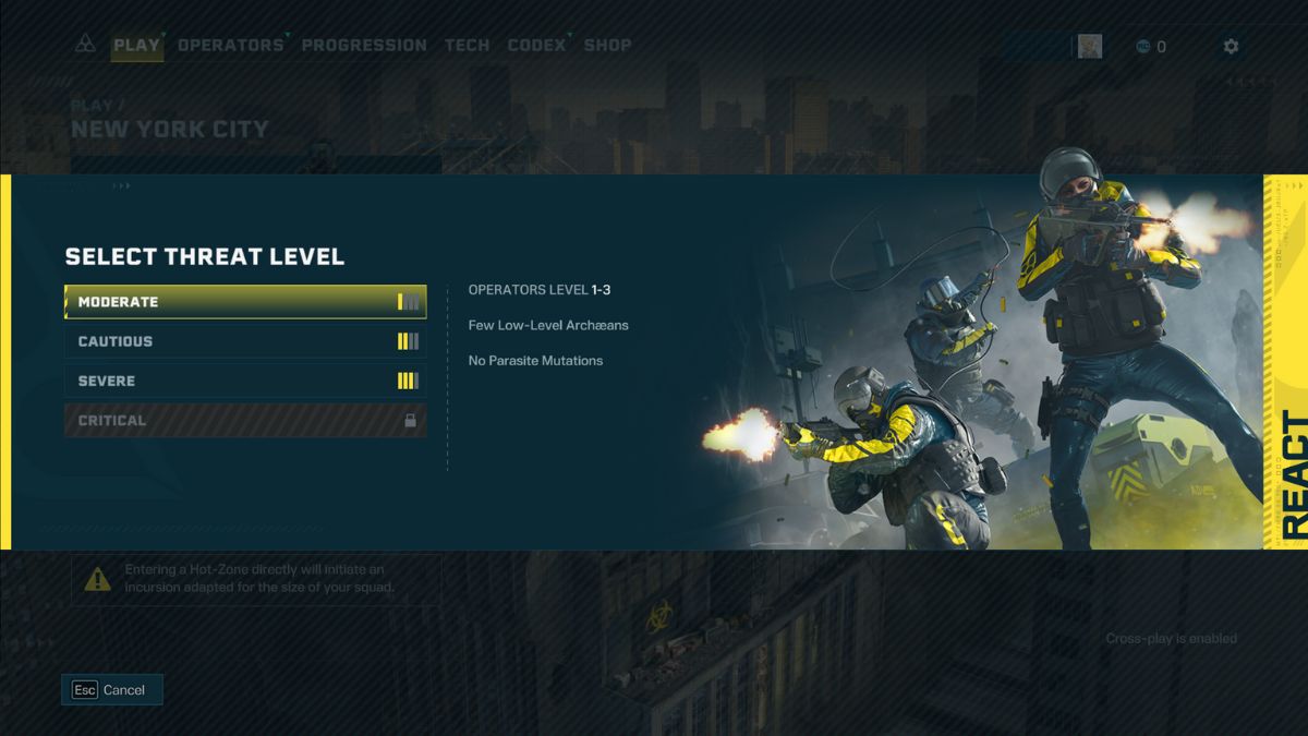 Rainbow Six Extraction Threat Levels explained - Gamepur