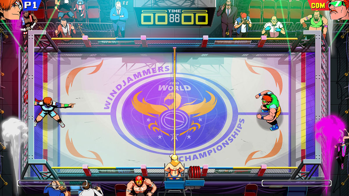 All Windjammers 2 courts explained - Gamepur