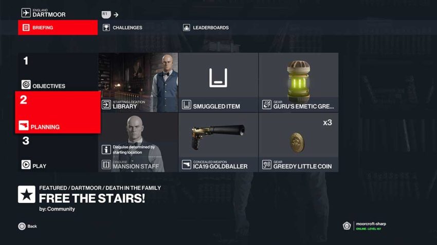Hitman 3 Featured Contract – Free the Stairs! Silent Assassin guide - Gamepur
