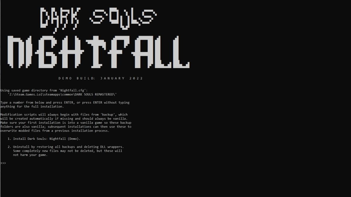 Как скачать и установить демоверсию Dark Souls Nightfall - NexusMoD.RU