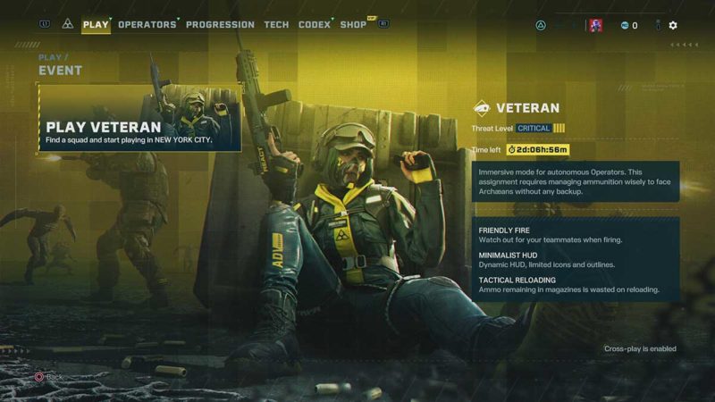 How to complete the Veteran event in Rainbow Six Extraction - Gamepur
