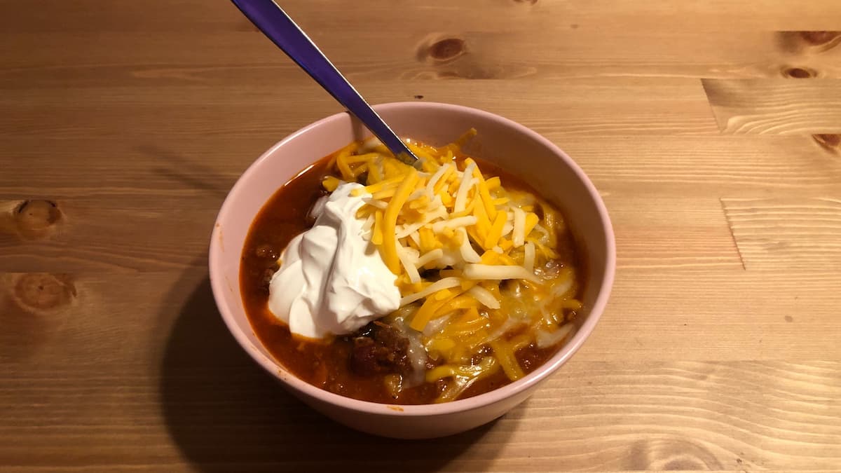 We tried Steve Downes' 'Master Chief Chili' and it is just as stoic as ...