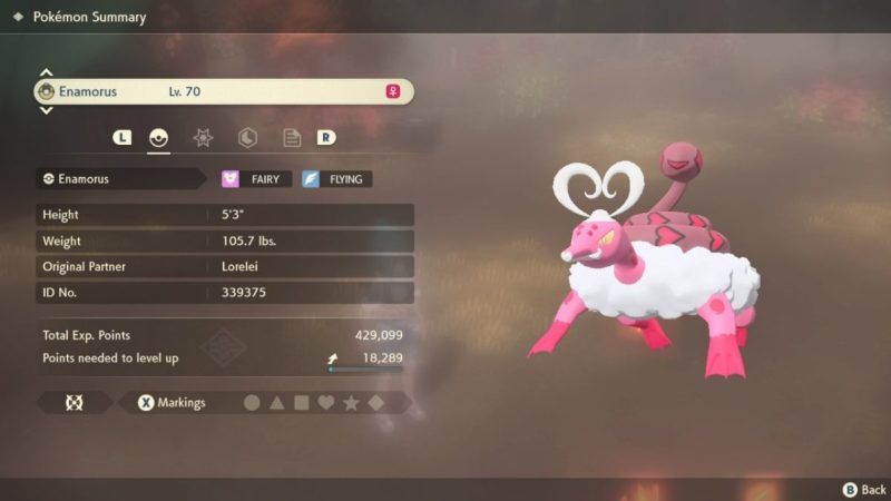 How to change Enamorus's Therian and Incarnate formes in Pokémon ...