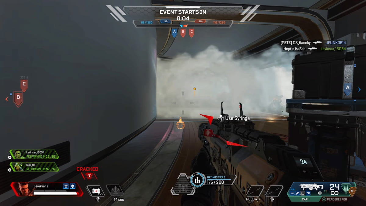 Can you get shield batteries and cells in Apex Legends Control mode ...