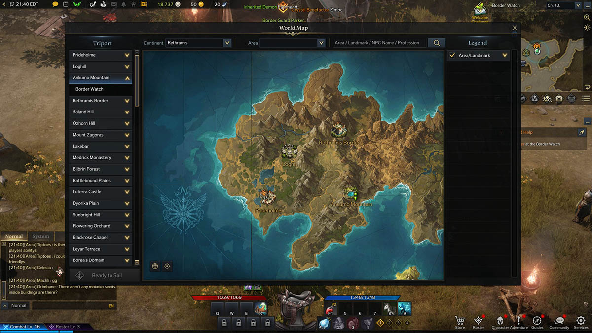 How to open your map in Lost Ark - Gamepur