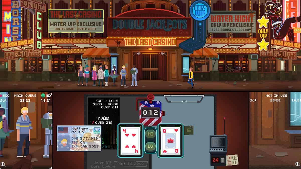 How to play and win the Hi/Lo game in Not Tonight 2 - Gamepur