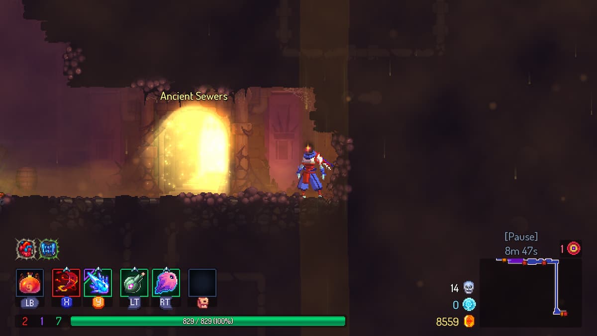 How to get to the Ancient Sewers in Dead Cells - Gamepur