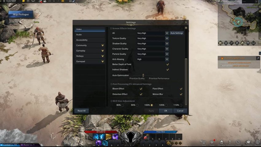 How to change the HUD size in Lost Ark - Gamepur