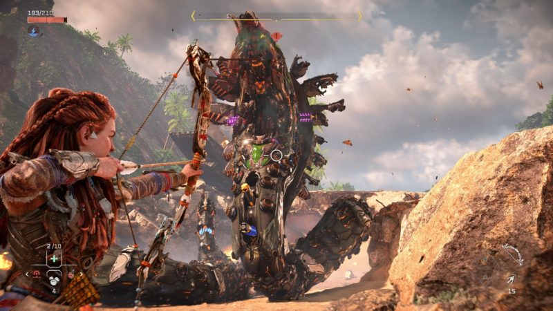 How to beat the Slitherfang in Horizon Forbidden West - Gamepur