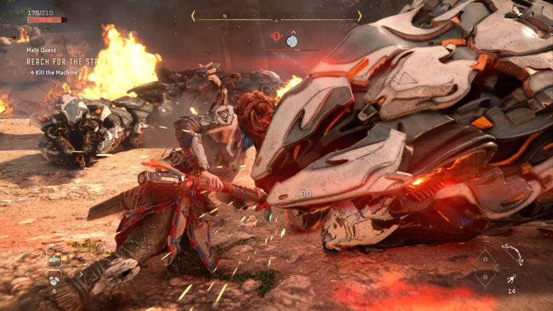 How to beat the Slitherfang in Horizon Forbidden West - Gamepur