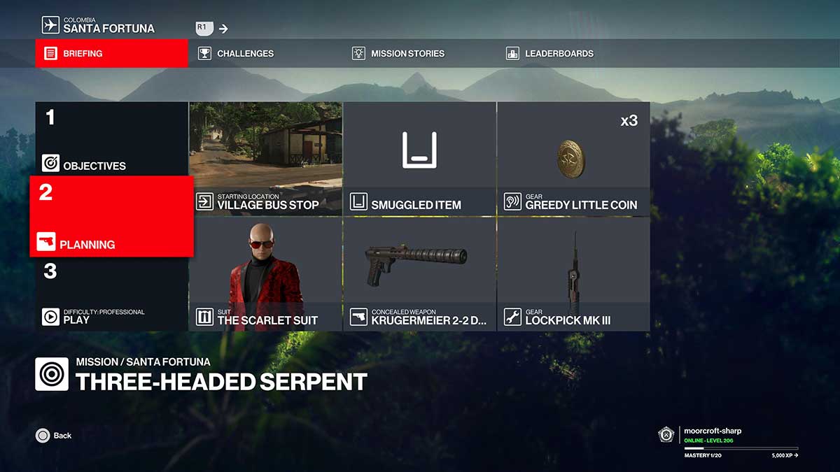 Hitman 3 Silent Assassin guide for Santa Fortuna - Gamepur