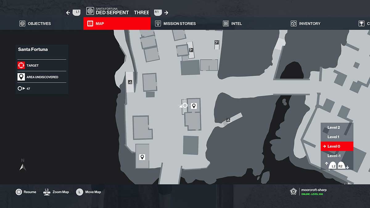 Hitman 3 Silent Assassin guide for Santa Fortuna - Gamepur