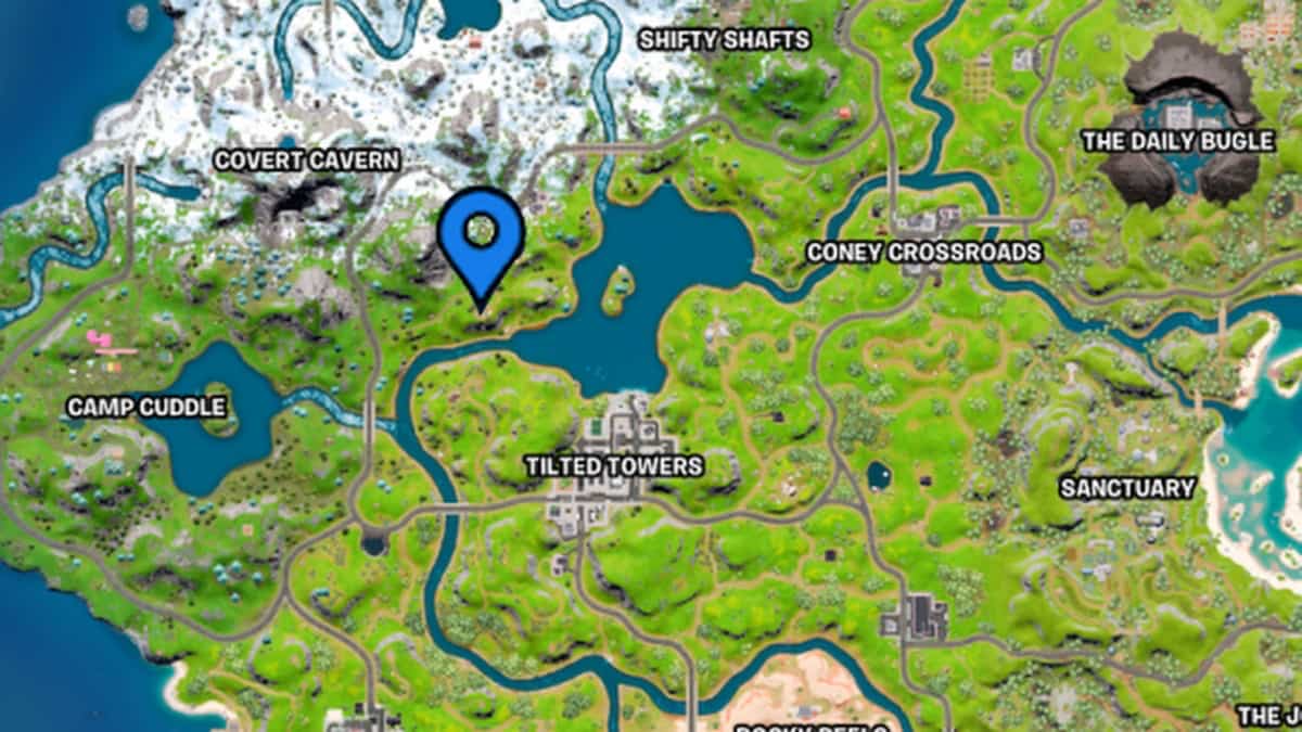 Where to find the Monarch Level Up Token at Happy Camper in Fortnite ...