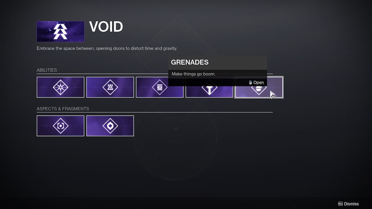 How to find Void Aspects and Fragments in Destiny 2 - Gamepur