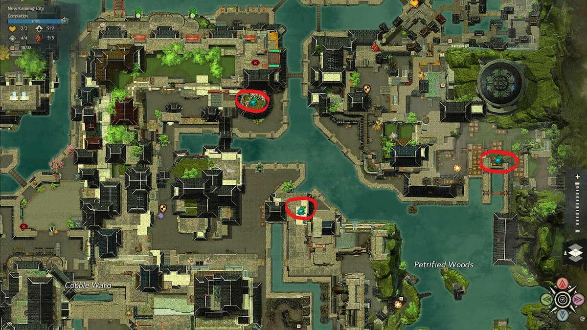 All Mastery Points in New Kaineng City in Guild Wars 2: End of Dragons ...