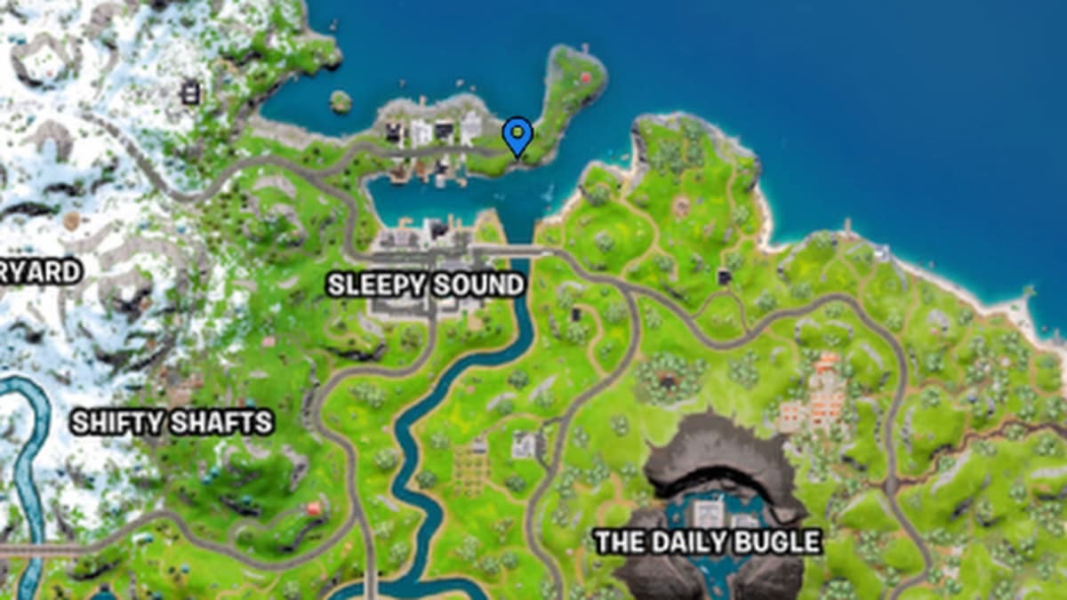 Where to find the Level Up Token northeast of Sleepy Sound in Fortnite ...