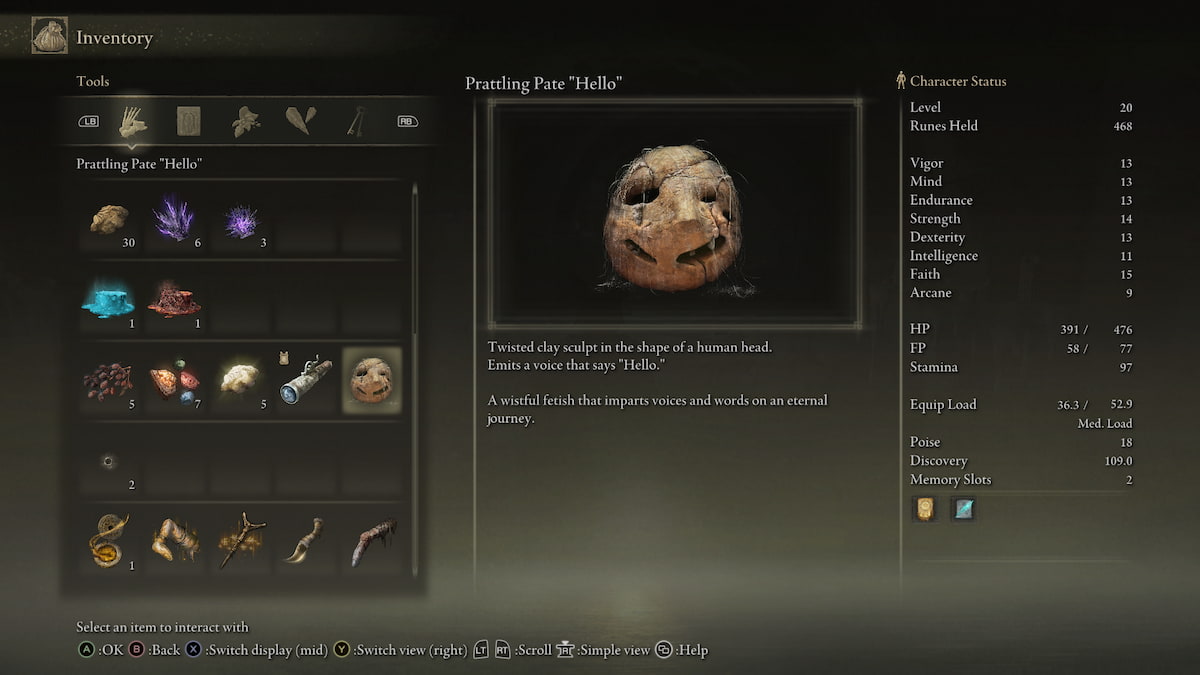 How to say "Hello" in Elden Ring – Prattling Pate location - Gamepur