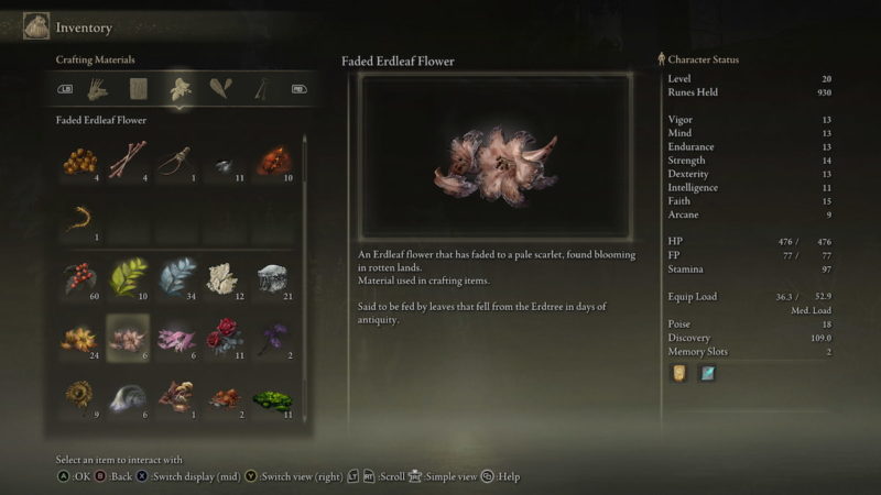 Where to find the Faded Erdleaf Flower in Elden Ring - and what it does ...