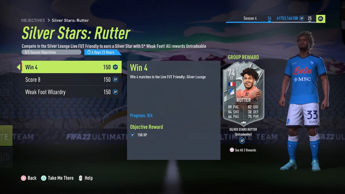 FIFA 22: How to complete FUT Silver Stars Georginio Rutter Objectives ...