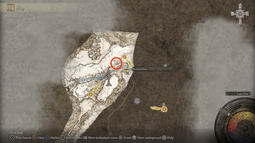 How to enter Heretical Rise in the Mountaintops of the Giants in Elden ...