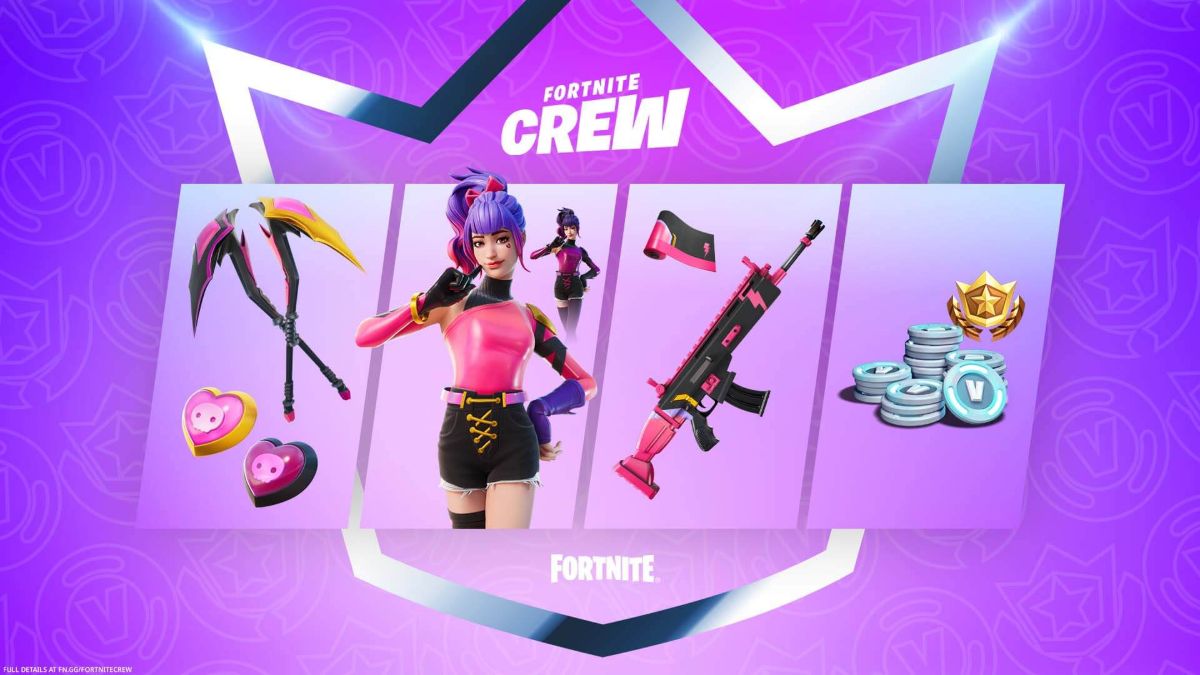 What is in the Fortnite Crew Pack for March 2022? - Gamepur