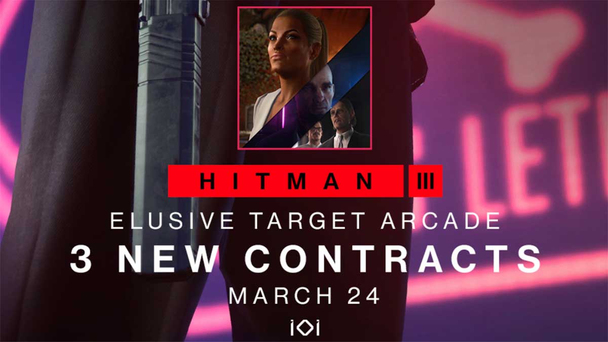 Hitman 3 Year Two March roadmap - More Elusive Target Arcade missions ...