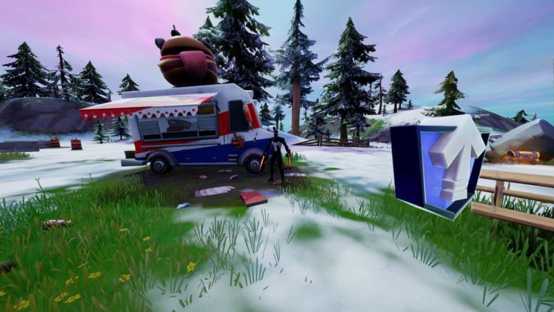 Where to find the Level Up Token at Logjam Lumberyard in Fortnite ...