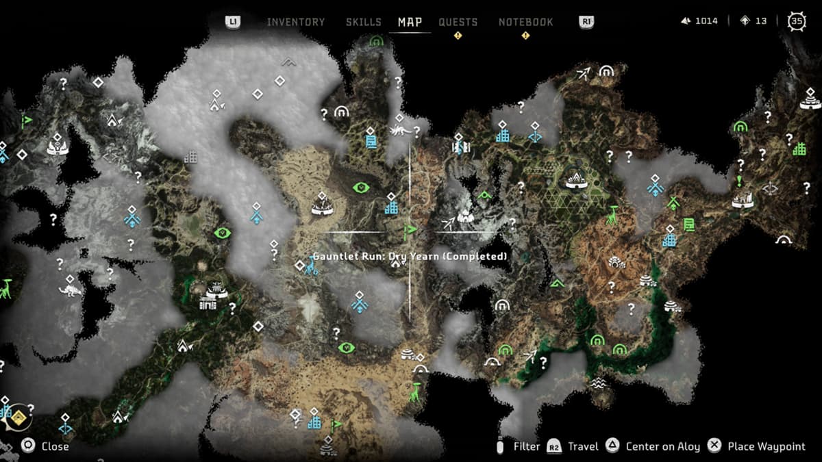 All Gauntlet Runs in Horizon Forbidden West - Gamepur