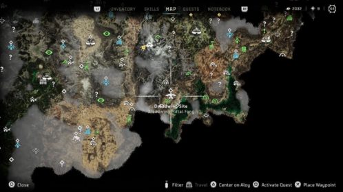 All Dreadwing sites and locations in Horizon Forbidden West - Gamepur