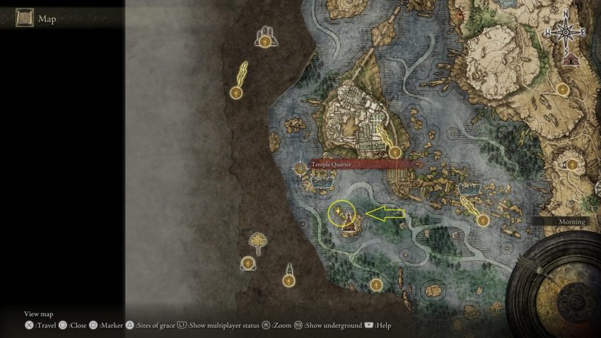 Where to find the Bloodflame Blade incantation in Elden Ring - Gamepur