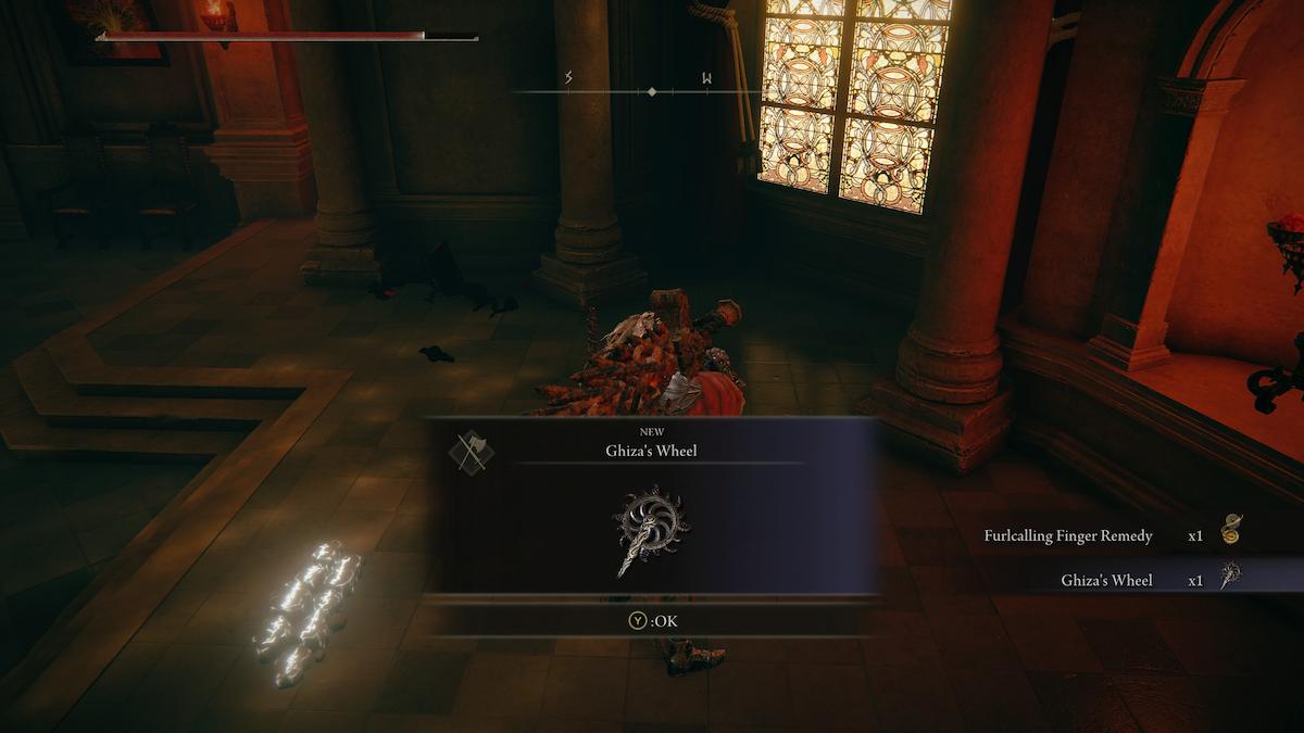 How to get the Ghiza's Wheel Colossal Weapon in Elden Ring - Gamepur