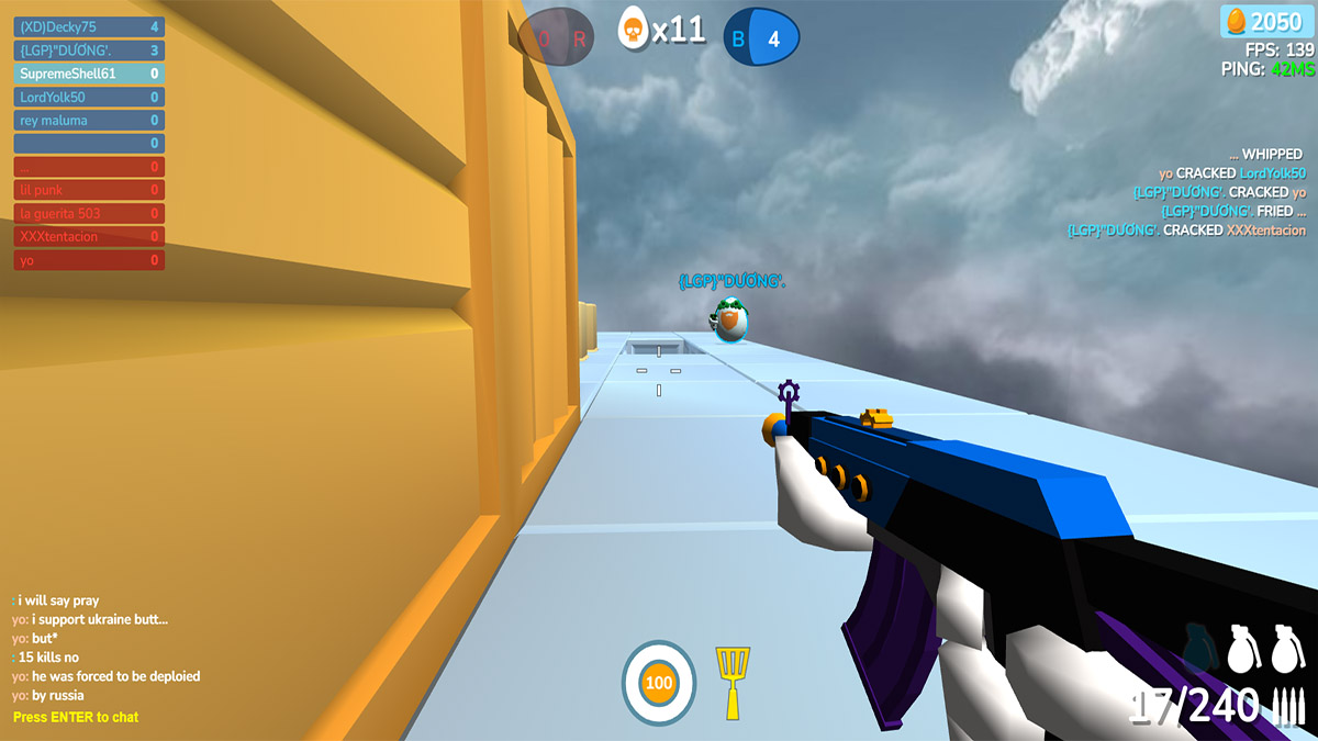 How to win in Captula the Spatula in Shell Shockers - Gamepur