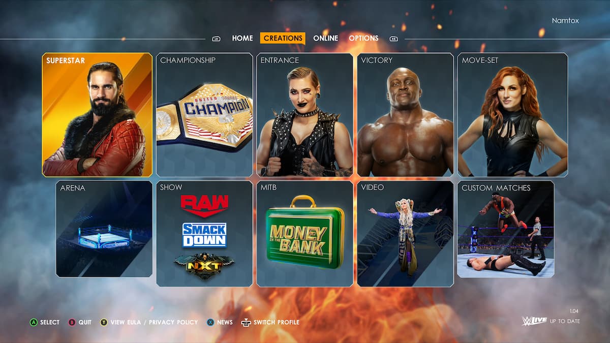 How to edit WWE superstars in WWE 2K22 - Gamepur