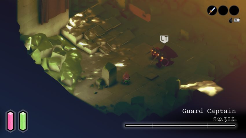 How to defeat the Guard Captain in Tunic - Gamepur