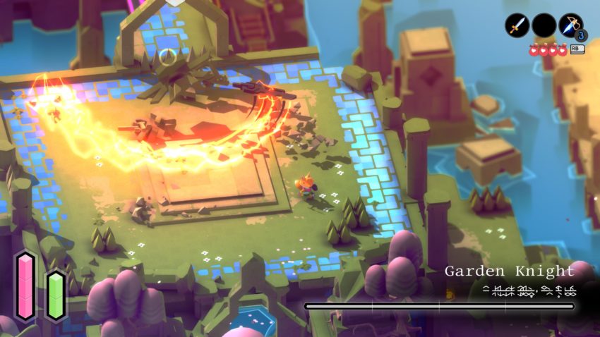 How to defeat the Garden Knight in Tunic - Gamepur