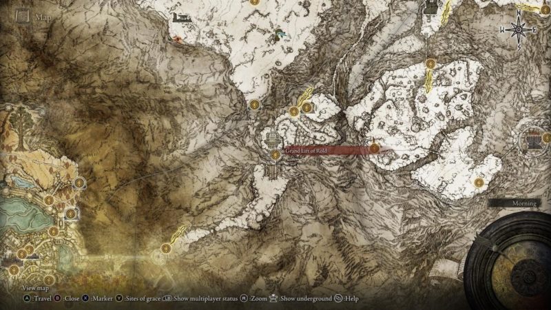 How to get to the Grand Lift of Rold in Elden Ring - Gamepur