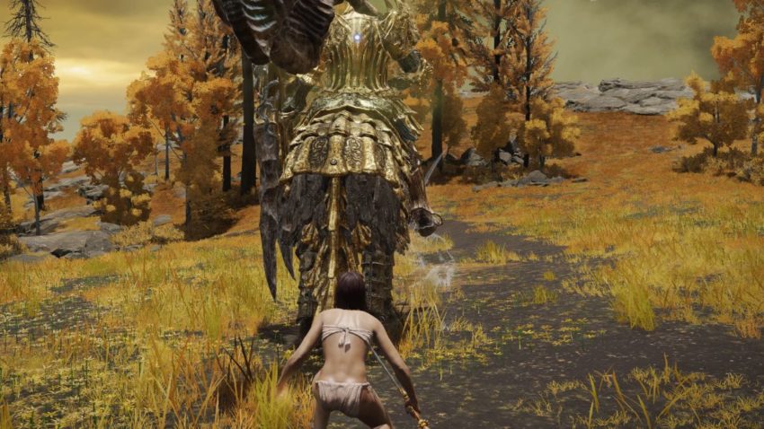 How to cheese the Draconic Tree Sentinel in Elden Ring - Gamepur