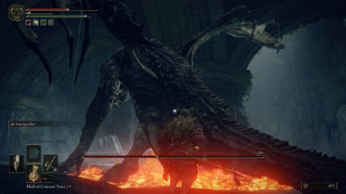 How to defeat Magma Wyrm Makar in Elden Ring - Gamepur
