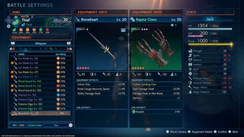 How to get the Braveheart weapon in Stranger of Paradise: Final Fantasy ...
