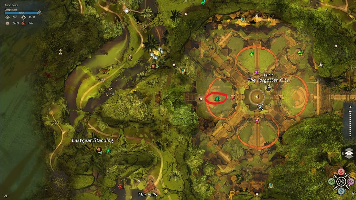 All Mastery Insight Points in Auric Basin in Guild Wars 2 - Gamepur