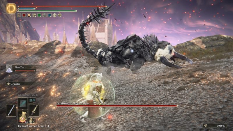 How to defeat the Full Grown Fallingstar Beast in Elden Ring - Gamepur